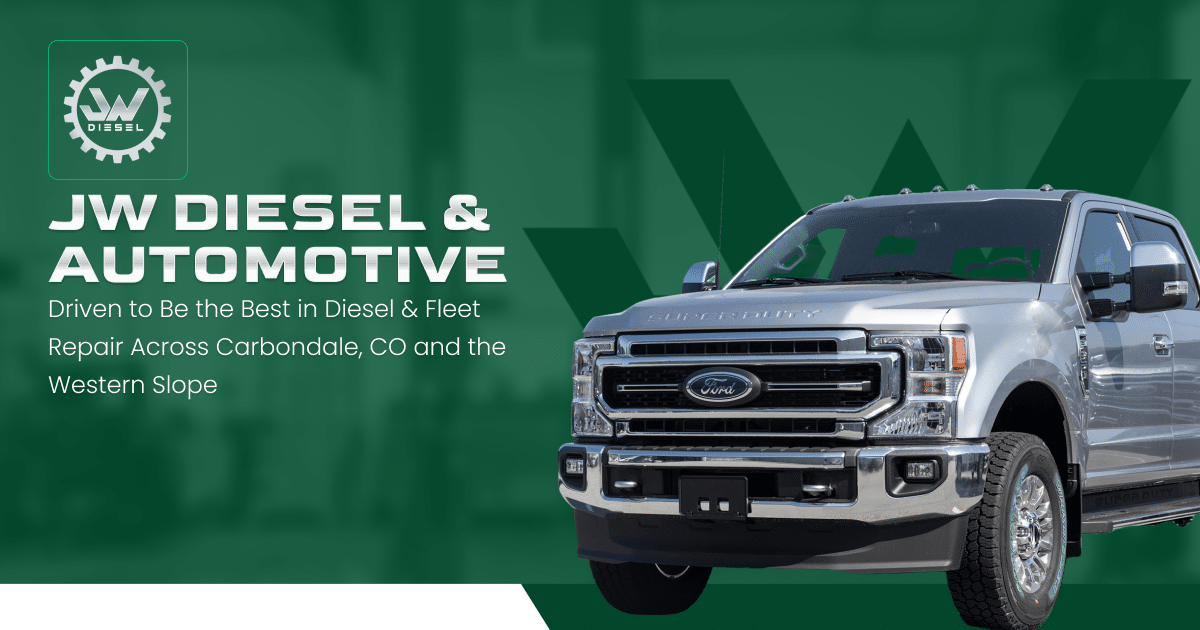 Fleet & Diesel Repair in Carbondale, CO | JW Diesel & Automotive